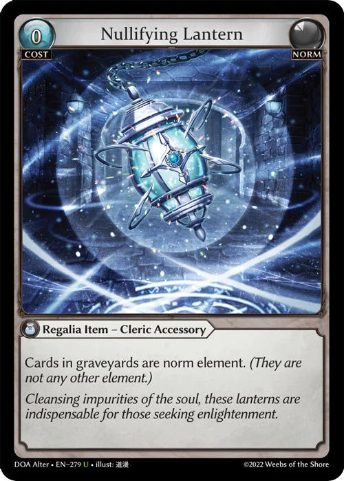 Nullifying Lantern (Dawn Of Ashes)(DOA-279) – The Final Boss Collectables