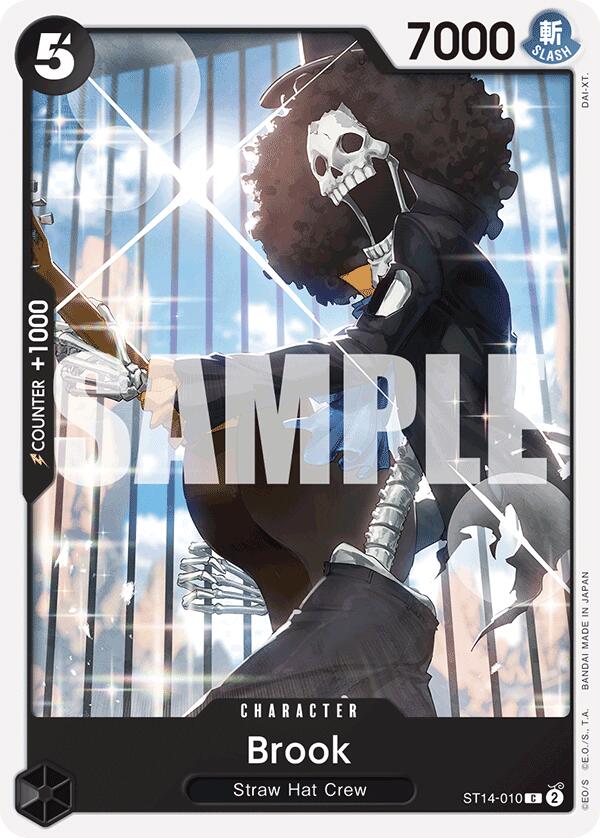 Brook (Starter Deck: 3D2Y)(ST14-010) – The Final Boss Collectables