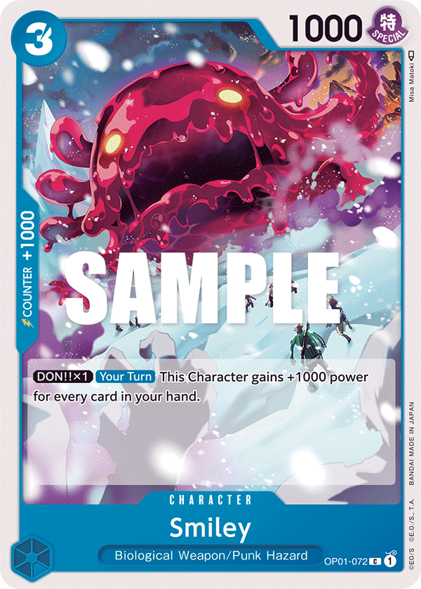 Smiley (Romance Dawn)(OP01-072) – The Final Boss Collectables