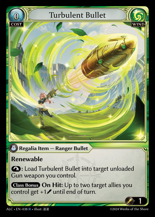 Turbulent Bullet (Alchemical Revolution)(ALC-038)(R) – The Final Boss ...